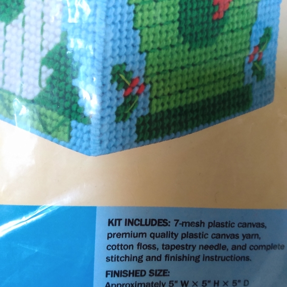 Craftways | Holiday | Craftways Christmas Birdhouse Tissue Box Cover ...